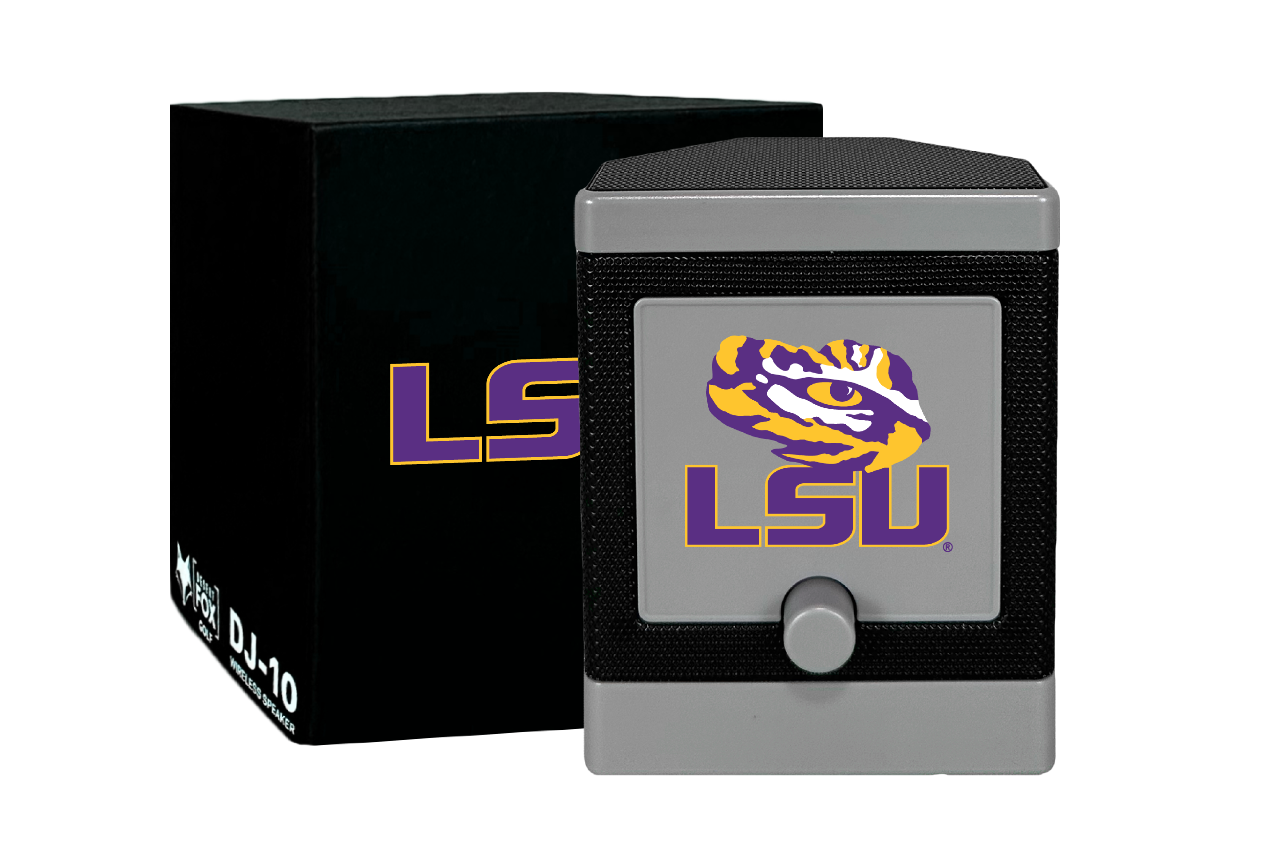 DJ-10 Wireless Speaker - LSU – Desert Fox Golf